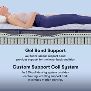 Serta - Perfect Sleeper - Nurture Night 12" Firm Gel Memory Foam Hybrid Mattress - Pocket Innersprings for Motion Isolation, Edge Support, Cooling, CertiPUR-US Certified - Queen