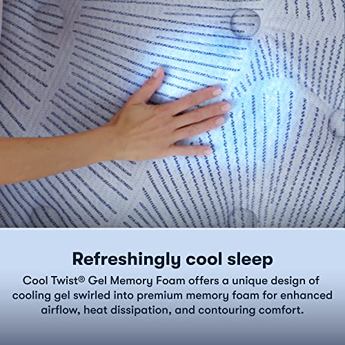 Serta - Perfect Sleeper - Nurture Night 12" Firm Gel Memory Foam Hybrid Mattress - Pocket Innersprings for Motion Isolation, Edge Support, Cooling, CertiPUR-US Certified - Queen