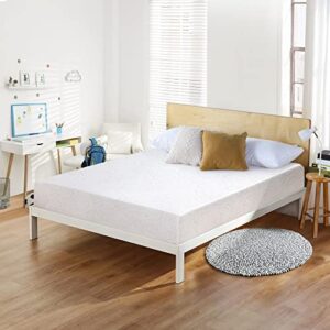 Olee Sleep 9 Inch Gel Memory Foam Mattress, Twin, White