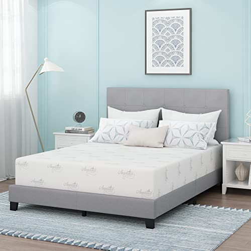 Furinno Angeland Luxury 12-Inch Gel Infused Memory Foam Mattress, Queen,