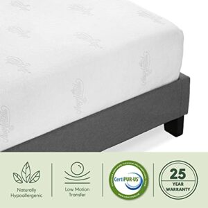 Furinno Angeland Luxury 12-Inch Gel Infused Memory Foam Mattress, Queen,