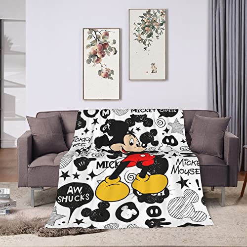 All Season Air Conditioning Blanket Cartoon Throw Blanket Soft Blanket for Bedroom Livingroom Sofa 50"X40"