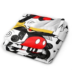 All Season Air Conditioning Blanket Cartoon Throw Blanket Soft Blanket for Bedroom Livingroom Sofa 50"X40"