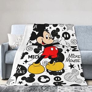 All Season Air Conditioning Blanket Cartoon Throw Blanket Soft Blanket for Bedroom Livingroom Sofa 50"X40"