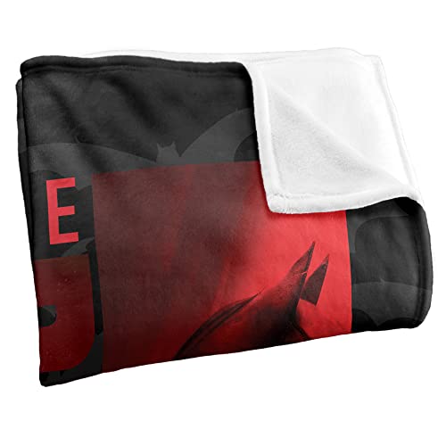 The Batman (2022) Blanket, The Batman Vertical Tiles Silky Touch Super Soft Throw Blanket 36" x 58"