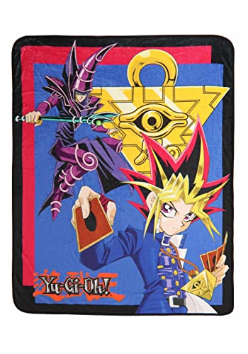 FUN.COM Yu-Gi-Oh 60" x 48" Throw Blanket Standard