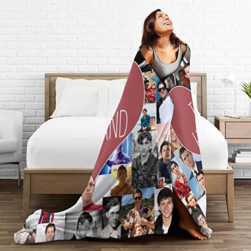 Super Soft Blanket Lightweight Warm Cozy Throw Blanket Bedroom Couch Sofa Blankets for Adults Kids All Season 50"x40"