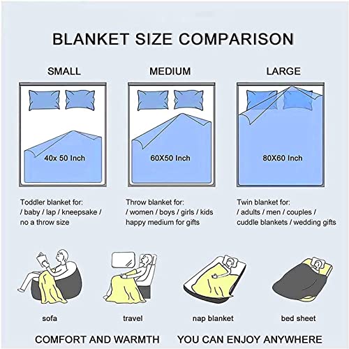 XCRUPYT Super Soft Flannel Throw Tom Selleck Blanket Soft Cozy Fleece Merchandise for Sofa Bed 50"X40"