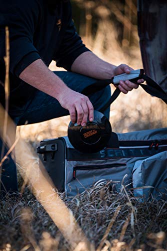 Scent Crusher Halo Series Covert Closet - Roller Bag Converts to Portable Closet, Includes The Halo Battery-Operated Generator to Remove Odors on Hunting Gear and Equipment