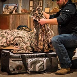 Scent Crusher Halo Series Covert Closet - Roller Bag Converts to Portable Closet, Includes The Halo Battery-Operated Generator to Remove Odors on Hunting Gear and Equipment