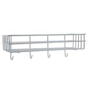 bathroom shelf, adhesive corner shower free punching, used for shower room organization and kitchen storage