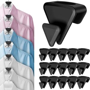 Fudshter Coat Hanger Hooks,18 PCS Clothes Hanger Connector Hooks,Space Saving Hanger Hooks for as Seen on Tv,Closet Space Connection Hooks for Organizer Closet (18) (18)