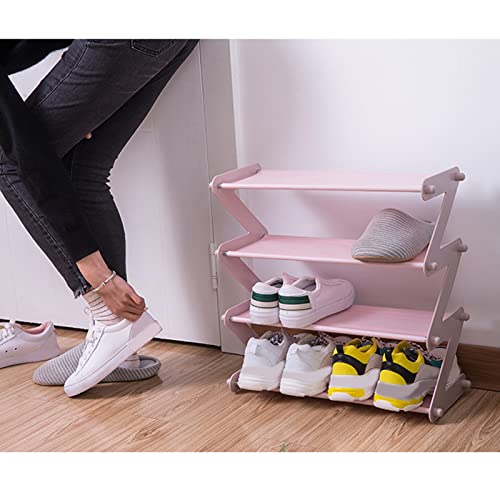 CHIHUOBANG Z Shaped Shoes Rack Multi Tier Shelf Organizer Holder Removable Furniture for Home Bedroom Dormitory Organizer Holders Artifact Tier Shoes Rack