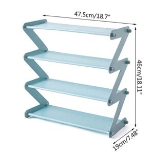 CHIHUOBANG Z Shaped Shoes Rack Multi Tier Shelf Organizer Holder Removable Furniture for Home Bedroom Dormitory Organizer Holders Artifact Tier Shoes Rack