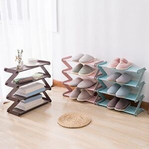 CHIHUOBANG Z Shaped Shoes Rack Multi Tier Shelf Organizer Holder Removable Furniture for Home Bedroom Dormitory Organizer Holders Artifact Tier Shoes Rack