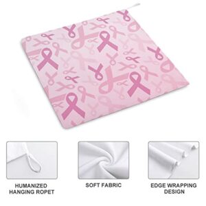 Pink Breast Cancer Awareness Bathroom Hand Towels Decorative Set Cute Highly Absorbent Face Towels for Kitchen One Size