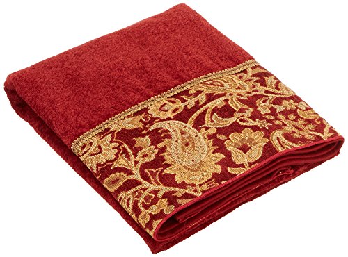 Avanti Linens Arabesque Hand Towel, Brick