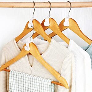 KK5 Hanger Connector Hooks Clothes Connection Cascading Hangers for Clothes Storage & Display in Closet or Store, Heavy Duty Space Saving Outfit Hangers Hanger Extender Clips