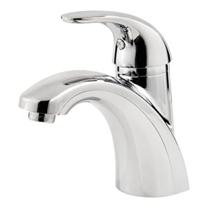 pfister parisa bathroom sink faucet, single control, 1-handle, single hole, polished chrome finish, lf042prcc