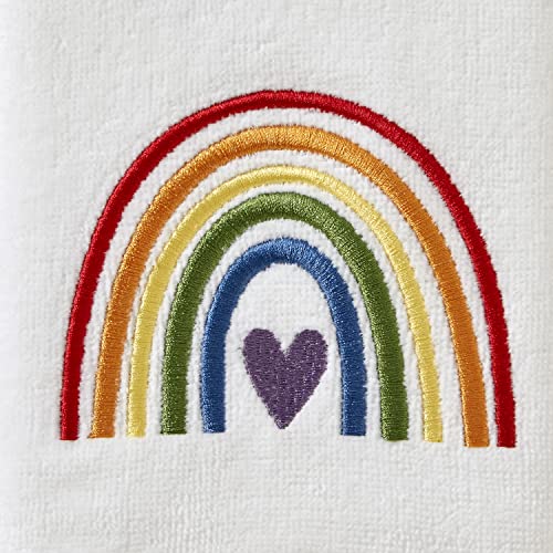 SKL Home Pride Rainbow Hand Towel Set, 25" x 16", 2 Count