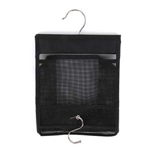 Reoean Serial Type Mesh Shower Caddy, Hook Type Mini Storage Basket, Hanging Mesh Fitness Swimming Storage Basket (3)