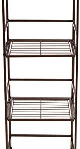 Amazon Basics 4-Tier Iron Tower Shelf