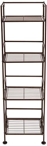 Amazon Basics 4-Tier Iron Tower Shelf