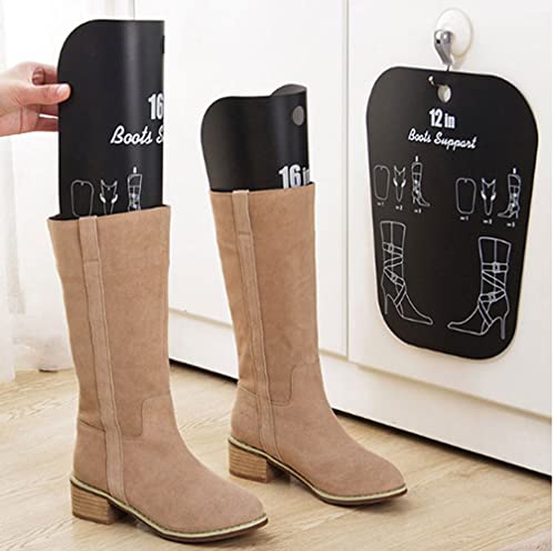 ericotry 2 Pairs 8 Inch Boot Shaper Form Inserts Breathable Boots Tall Support Shoe Tree Stands Holder for Women and Men