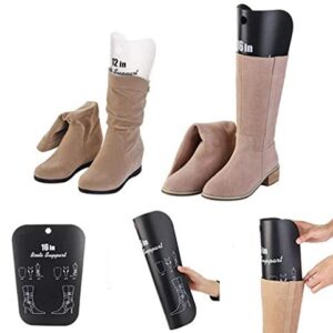 ericotry 2 Pairs 8 Inch Boot Shaper Form Inserts Breathable Boots Tall Support Shoe Tree Stands Holder for Women and Men