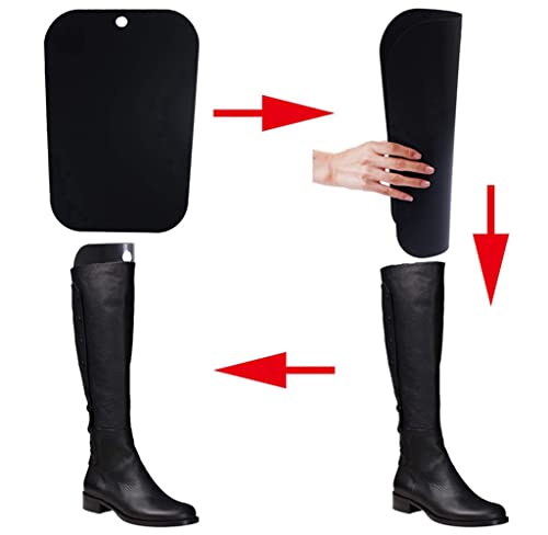 ericotry 2 Pairs 8 Inch Boot Shaper Form Inserts Breathable Boots Tall Support Shoe Tree Stands Holder for Women and Men