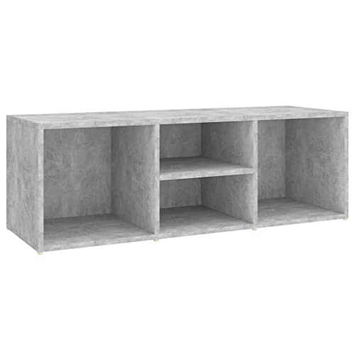 CUMYZO Shoe Storage Bench Concrete Gray 41.3"x13.8"x13.8" Engineered Wood 16.45kg/36.19ib Shoe Racks & Organizers