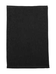 q-tees budget rally towel one size black