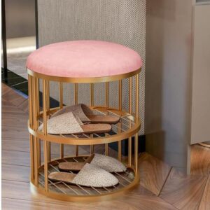 HMGGDD Nordic Shoe Changing Stool Home Entrance Shoe Cabinet Shoe Stool Cabinets