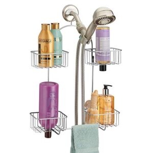 idesign classico shower caddy, chrome