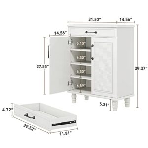 LITTLE TREE Shoe Cabinet, White