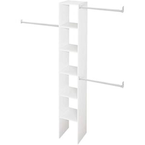 closetmaid 83" wht closet organizer