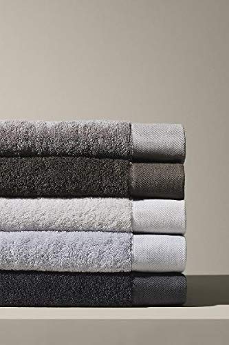 Blomus Riva Organic Terry Cloth Hand Towel - Satellite (Taupe) - Set of 2-30x50cm / 12x20in