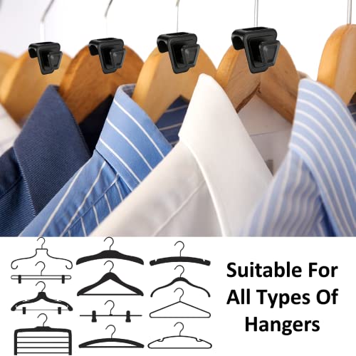 Cecailin® Hangers Connector Hooks. Space Saving Closet Organizer and Storage Rack Hanger Extender. Closet Organizer. for Closet Organizers. Hangers for Thick Coats, Pants, Jackets,etc