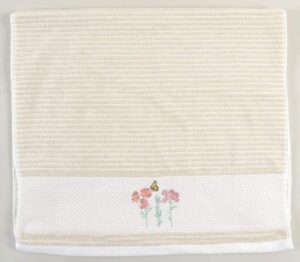 lenox butterfly meadow flutter cloth hand towel