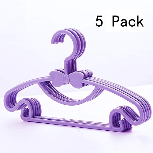 TIANYIYIJIA 20 Pack Kids Hangers Childrens Hangers Child Hangers Plastic Toddler Infant Nursery Hangers Small Baby Clothes Hangers for Closet Clothes Hangers