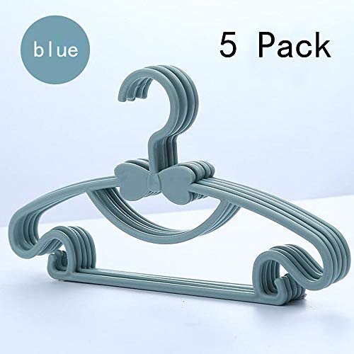 TIANYIYIJIA 20 Pack Kids Hangers Childrens Hangers Child Hangers Plastic Toddler Infant Nursery Hangers Small Baby Clothes Hangers for Closet Clothes Hangers