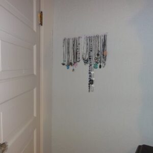 Plastic Adhesive Wall Necklace Hanger