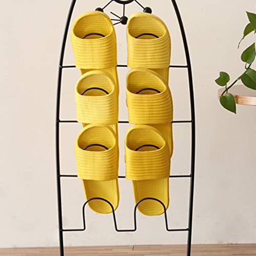 MFCHY Free Installation Shoe Rack Organizer Space-Saving Bathroom Dormitory Slippers Storage Racks Hanging Shoe Organizer Shoes Shelf