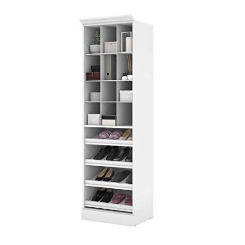 Bestar Versatile 25” Closet Organizer in White