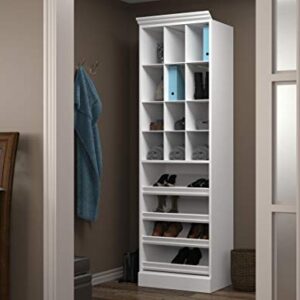 Bestar Versatile 25” Closet Organizer in White