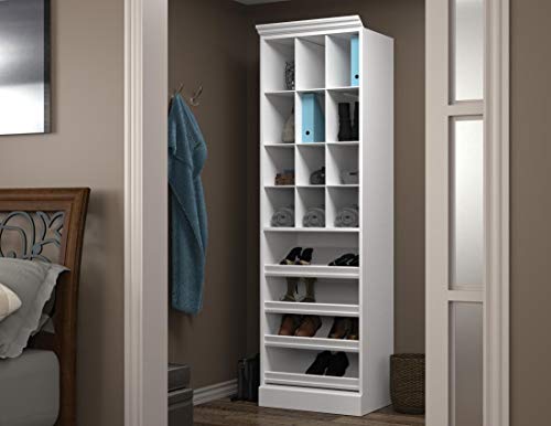 Bestar Versatile 25” Closet Organizer in White