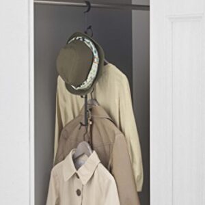 Yamazaki Home Smart Closet Organizer Hanger – Clothes & Accessories Storage Hanging Rack