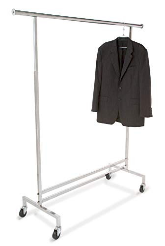 Only Garment Racks #GR300 Commercial Grade - Heavy Duty Single Rail Rack,