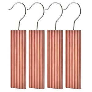 4 pieces cedar hang ups natural cedar blocks ceder hangers cedar blocks cedar hangers blocks cedar wooden hangers cedar planks storage accessories for clothes storage