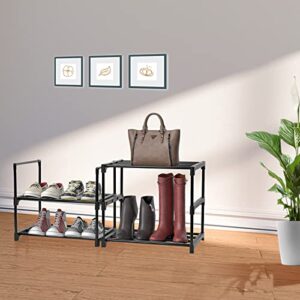 Mavivegue Shoe Rack,10 Tier Shoe Rack Shoe Rack 5 Tier Shoes Rack for Closet Entryway